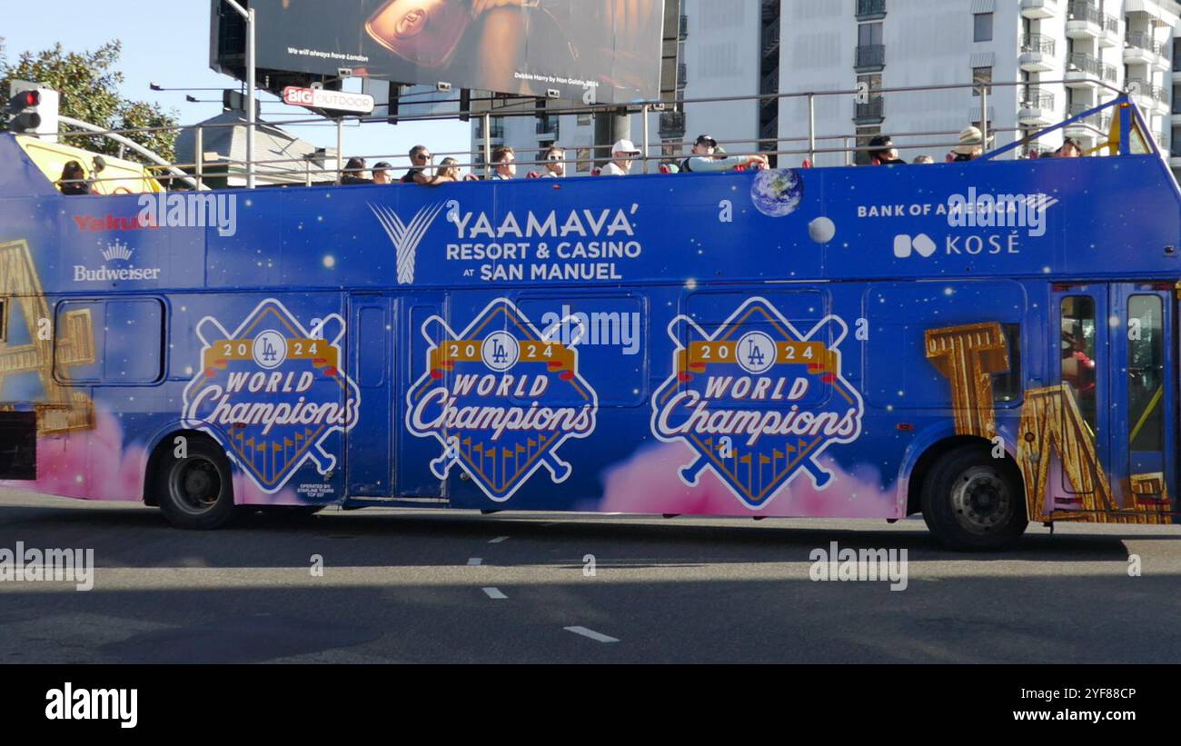 Los Angeles, California, USA 3rd November 2024 Dodgers World Champions ...