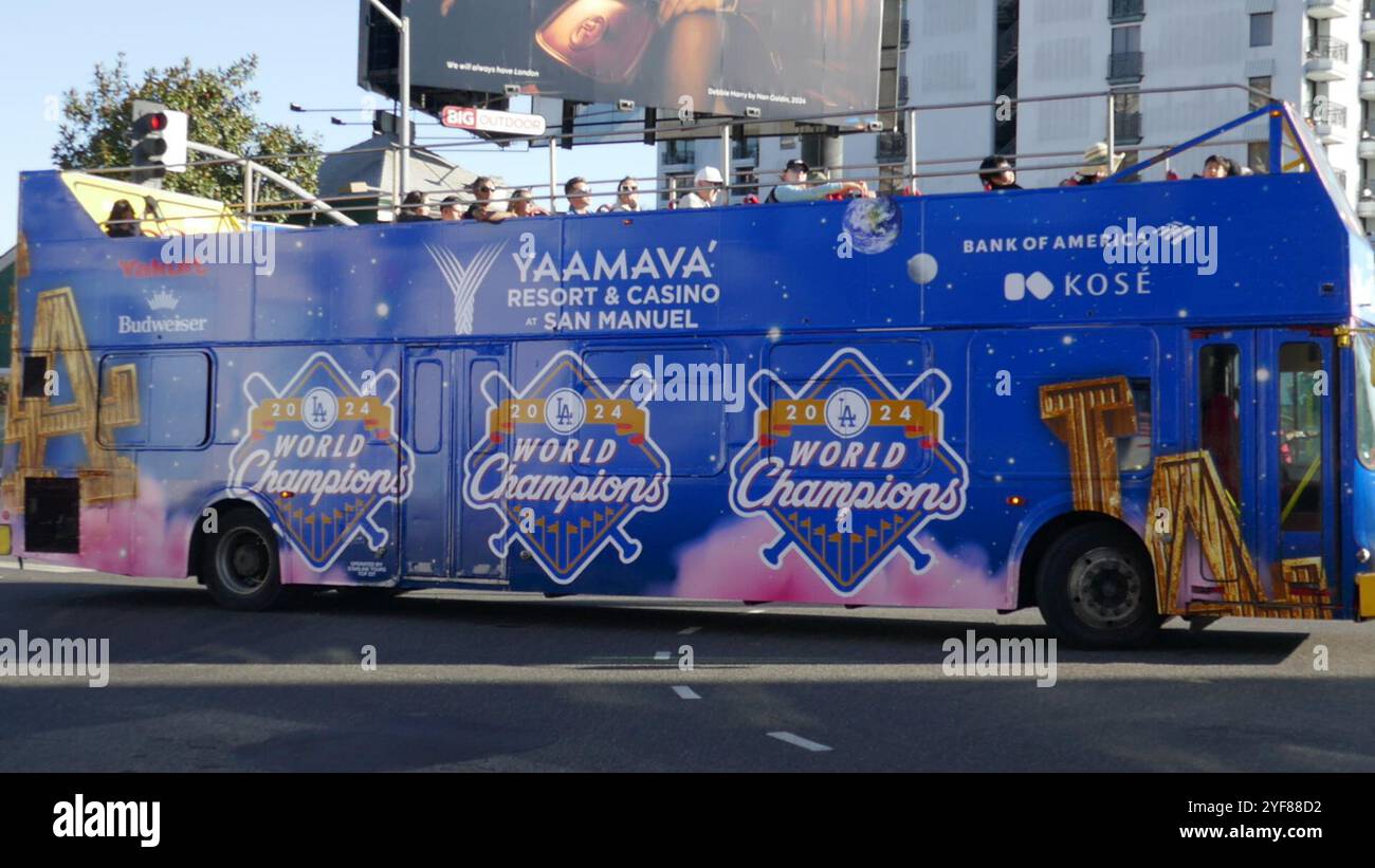 Los Angeles, California, USA 3rd November 2024 Dodgers World Champions ...