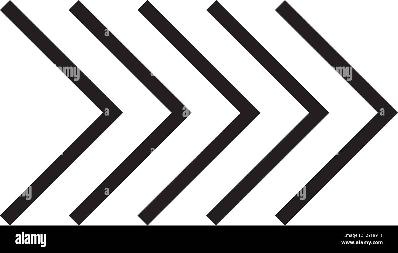 Minimal abstract geometry arrows Cut Out Stock Images & Pictures - Alamy