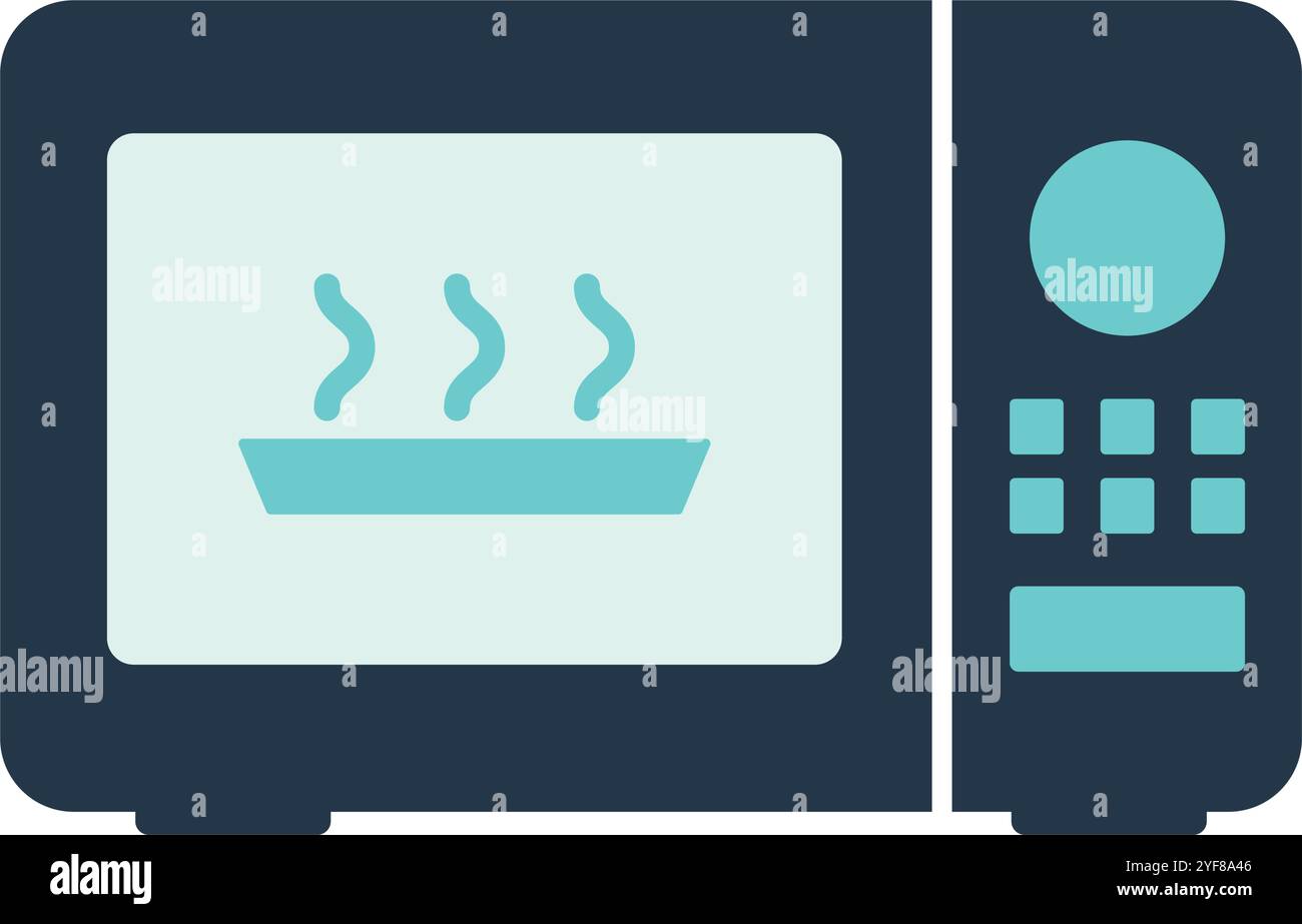 microwave kitchen Appliance technology element Stock Vector Image & Art ...