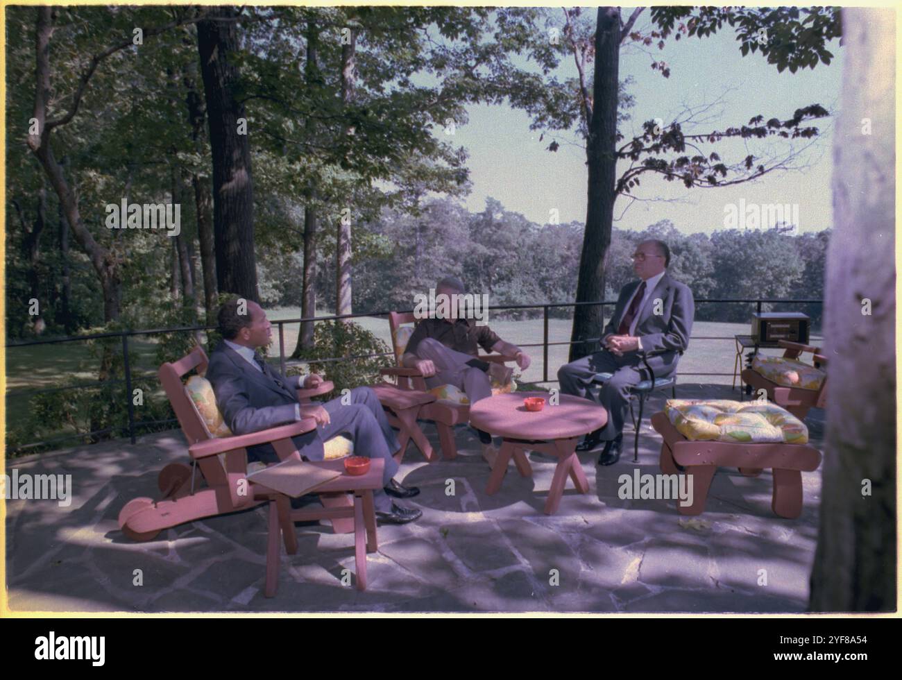 US President Jimmy Carter, Menahem Begin and Anwar Sadat - The Camp ...