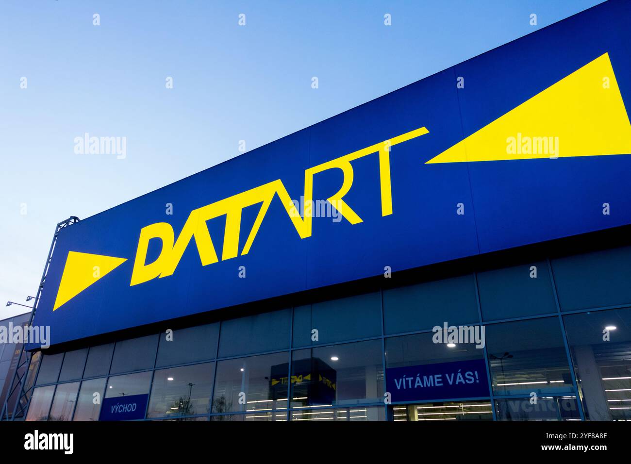 Logo Datart Sign Supermarket Stock Photo - Alamy