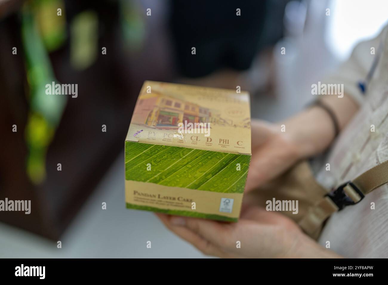 Buying cake at very famous local cake shop in Jalan Raya Timur, Kawasan ...