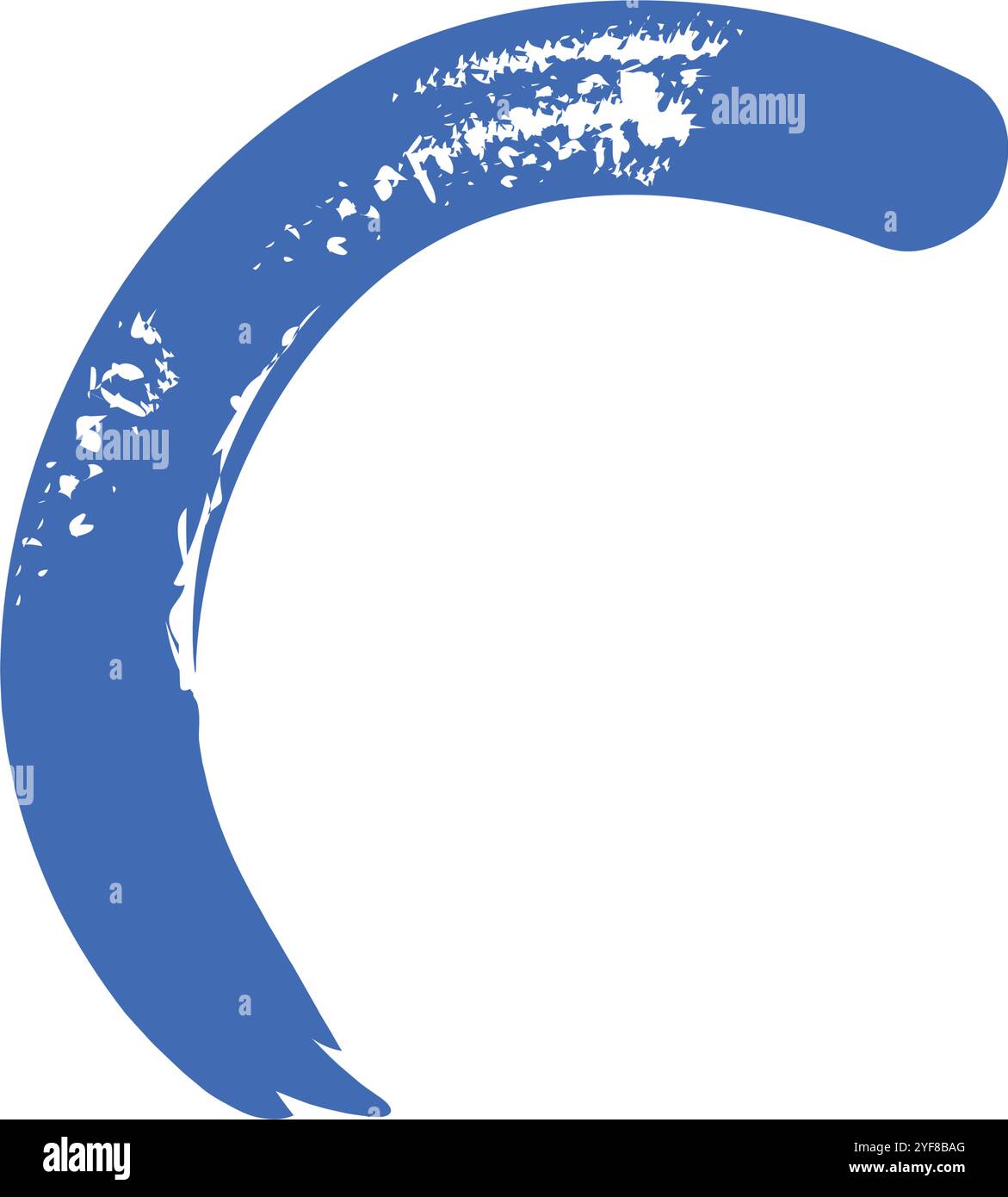 blue curve geometric figures painted style Stock Vector Image & Art - Alamy