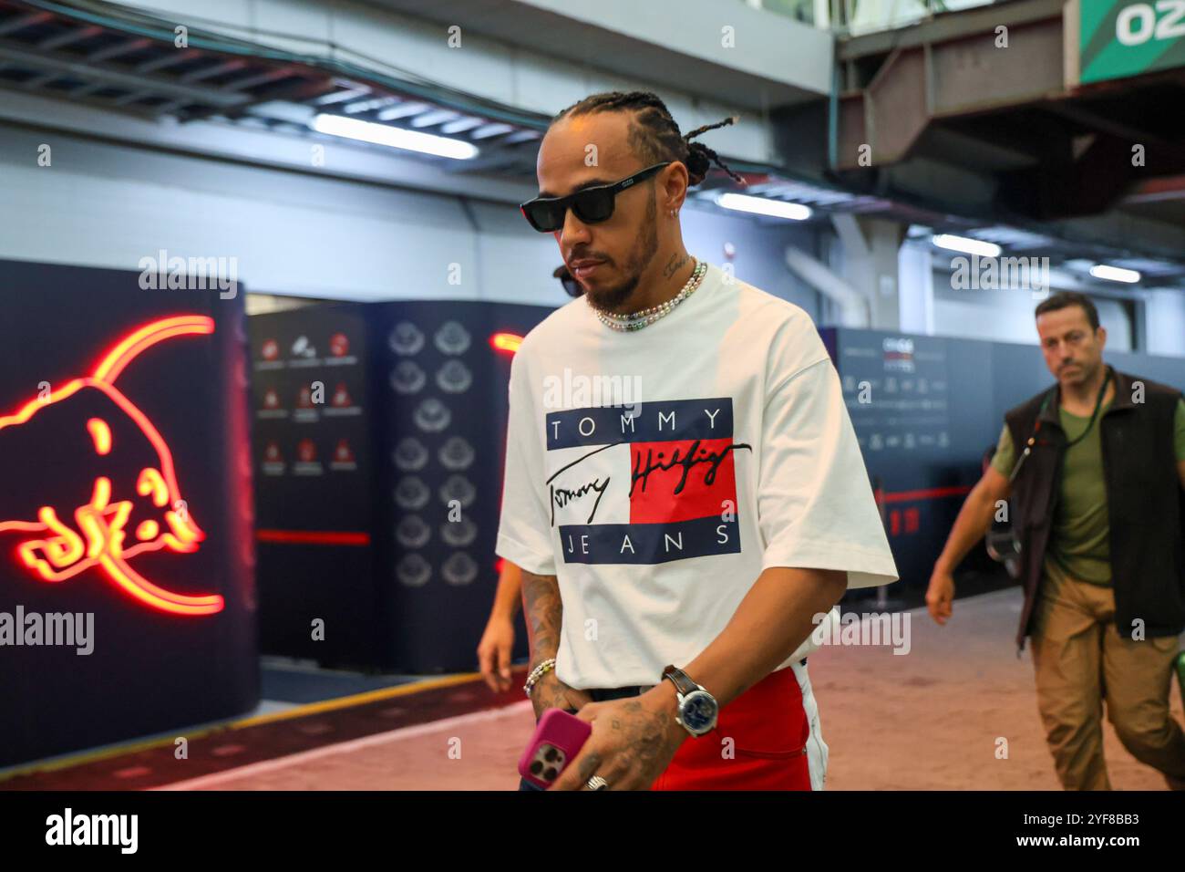 Lewis hamilton interlagos f1 2024 grid hi-res stock photography and ...