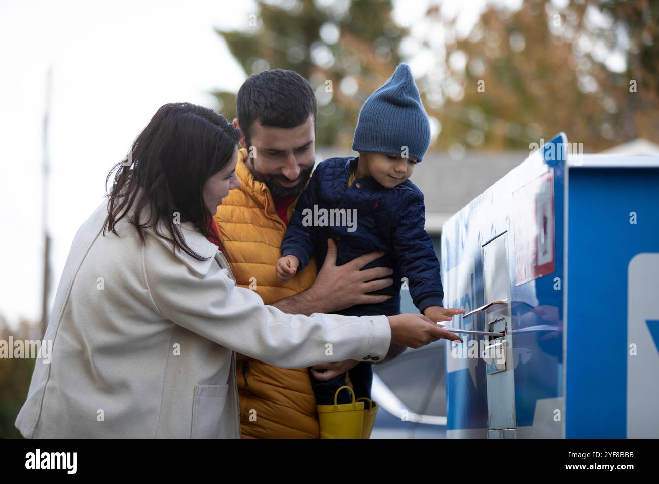 Seattle, Washington, USA. 3rd November, 2024. The Petrosyan family ...