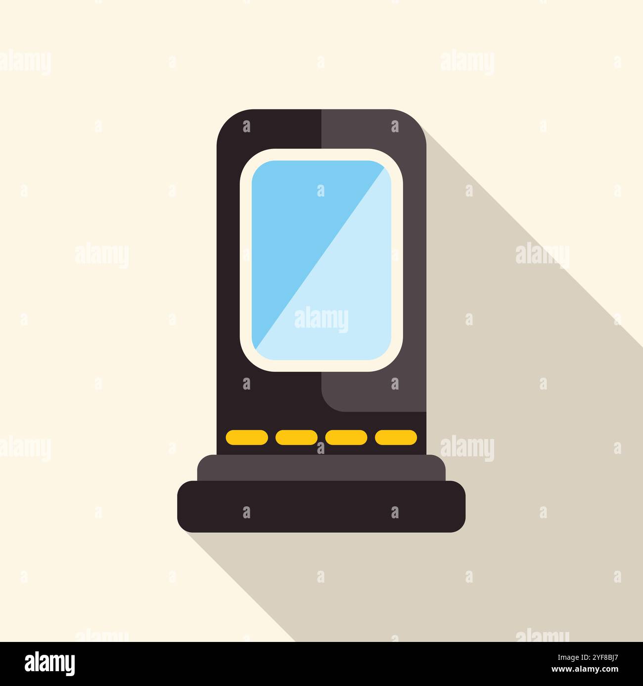 Futuristic smart scale displaying weight, body fat, and other health ...