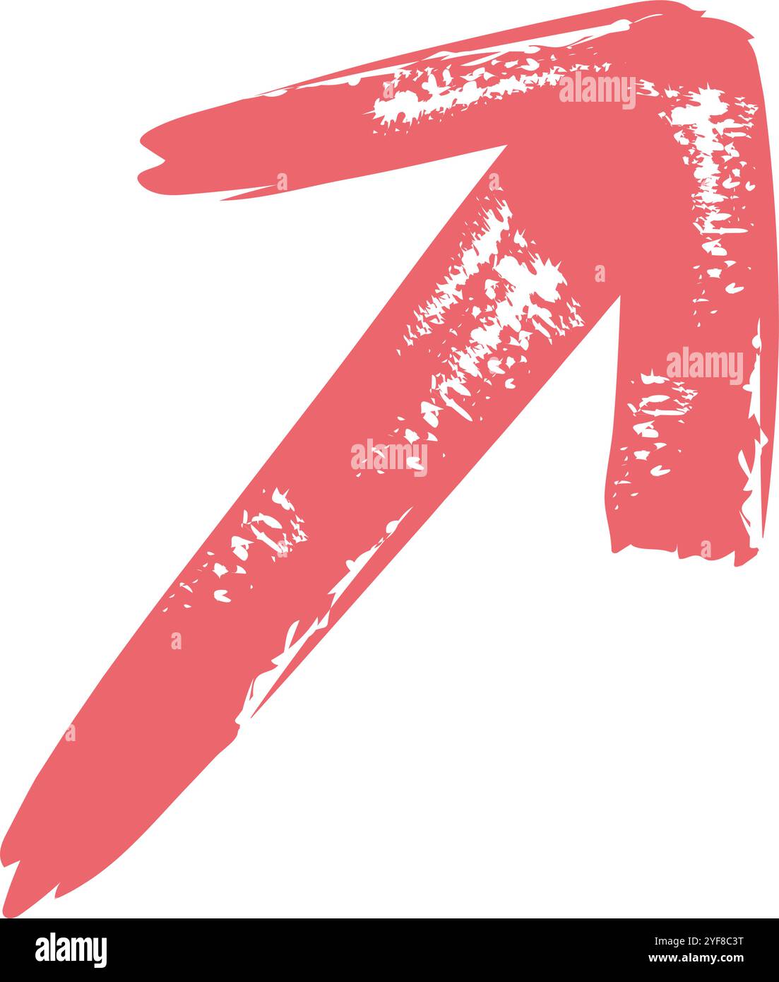 red arrow geometric figures painted style Stock Vector Image & Art - Alamy