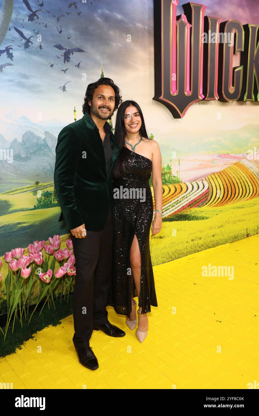 Sydney, Australia. 3rd November 2024. Priya and Sid attend the ...