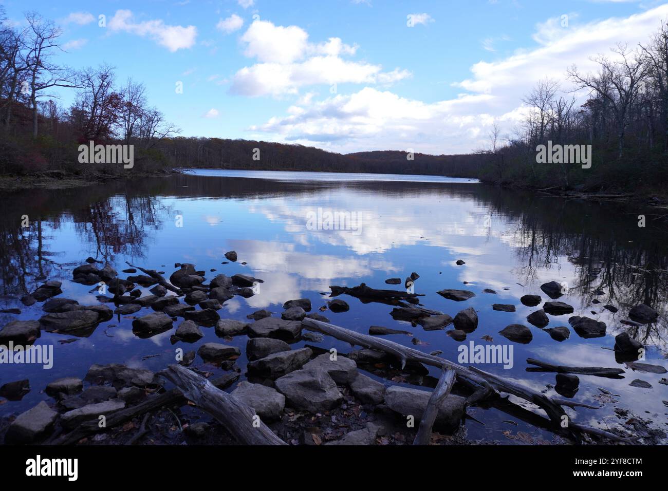 Sunfish Pond, Worthington State Forest, New Jersey Stock Photo - Alamy