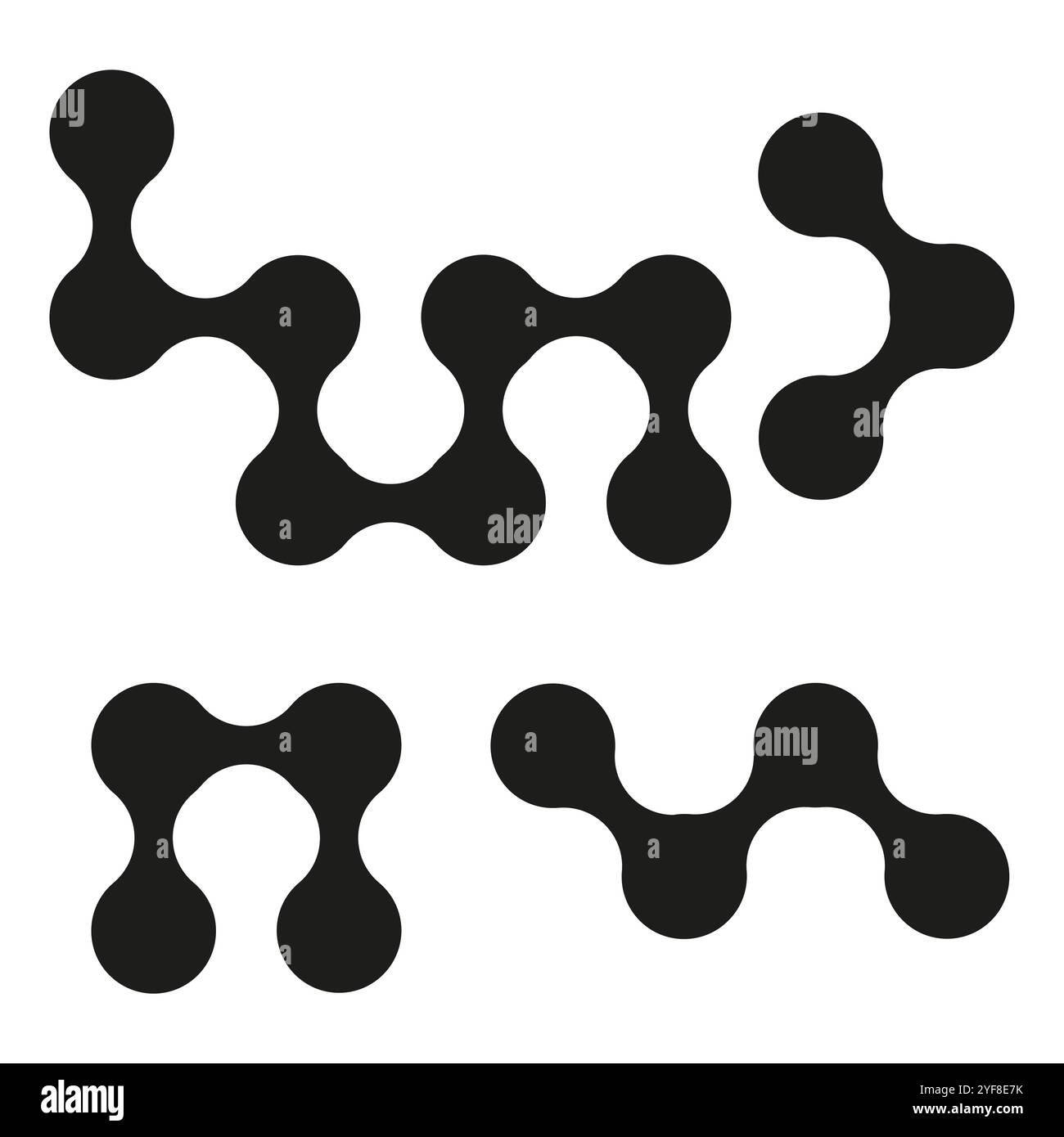 Linked circles hi-res stock photography and images - Alamy