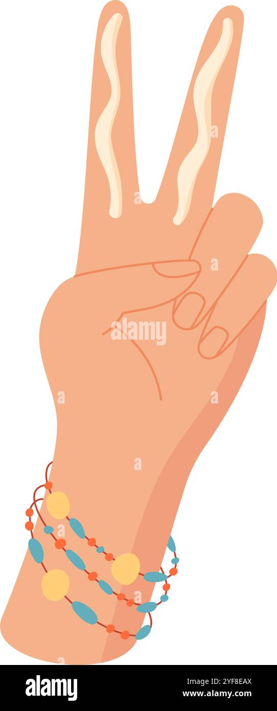 Two Finger Rule Sunscreen Lotion Stock Vector Image & Art - Alamy