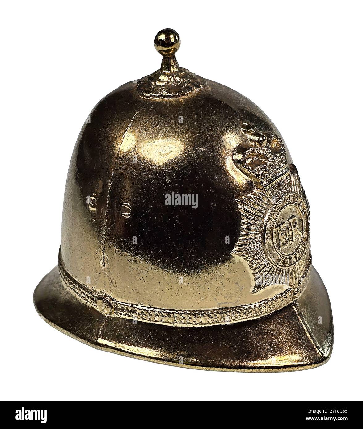 British police helmet side view Cut Out Stock Images & Pictures - Alamy