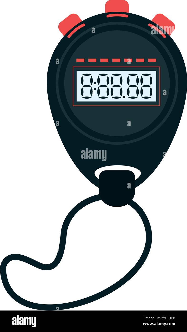 stopwatch timer equipment Stock Vector Image & Art - Alamy