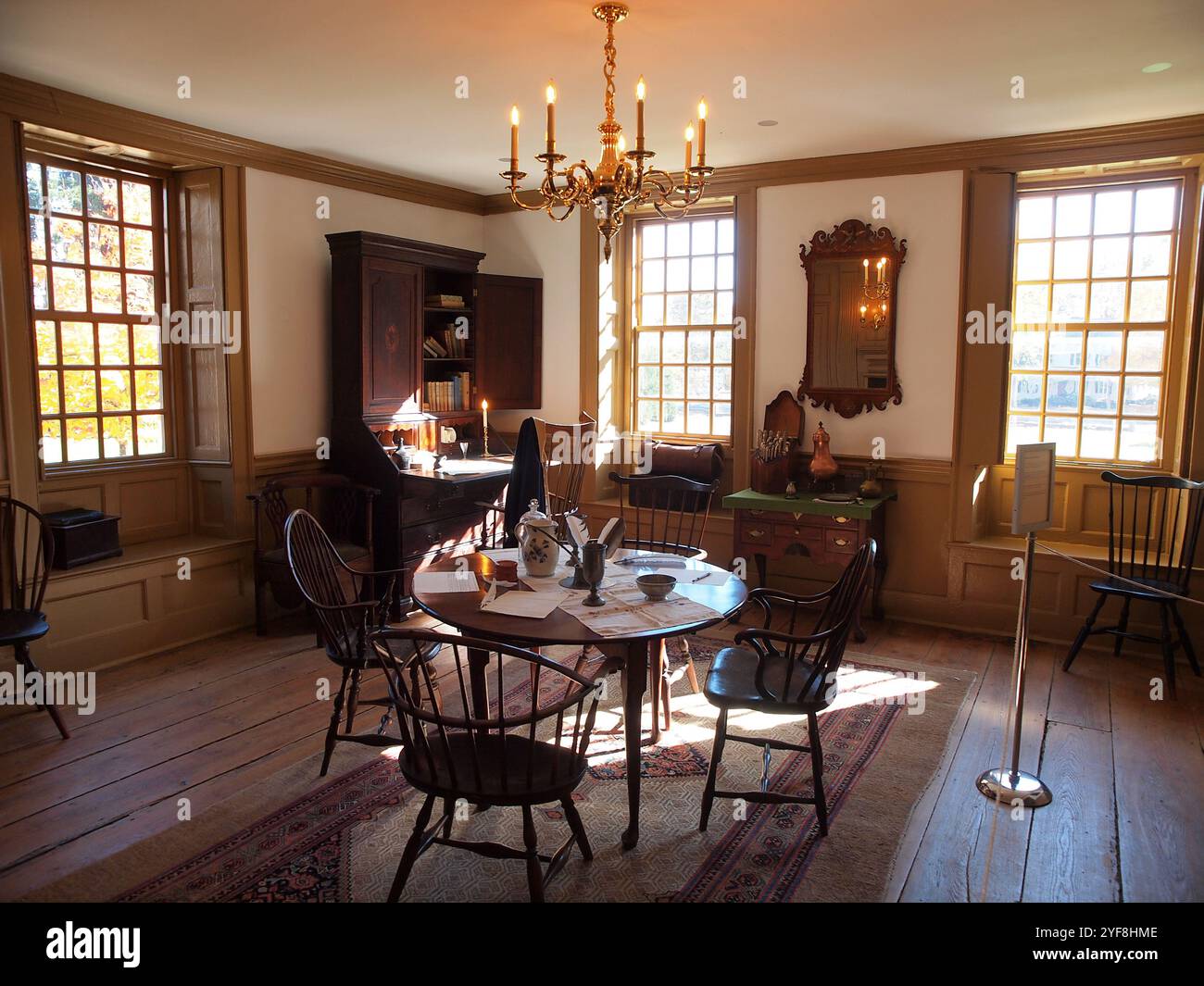 Built by Col. Theunis Dey in the 1770s, the Dye mansion was used as ...