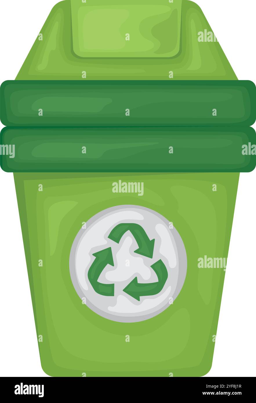 recycling bin eco sustainability Stock Vector Image & Art - Alamy