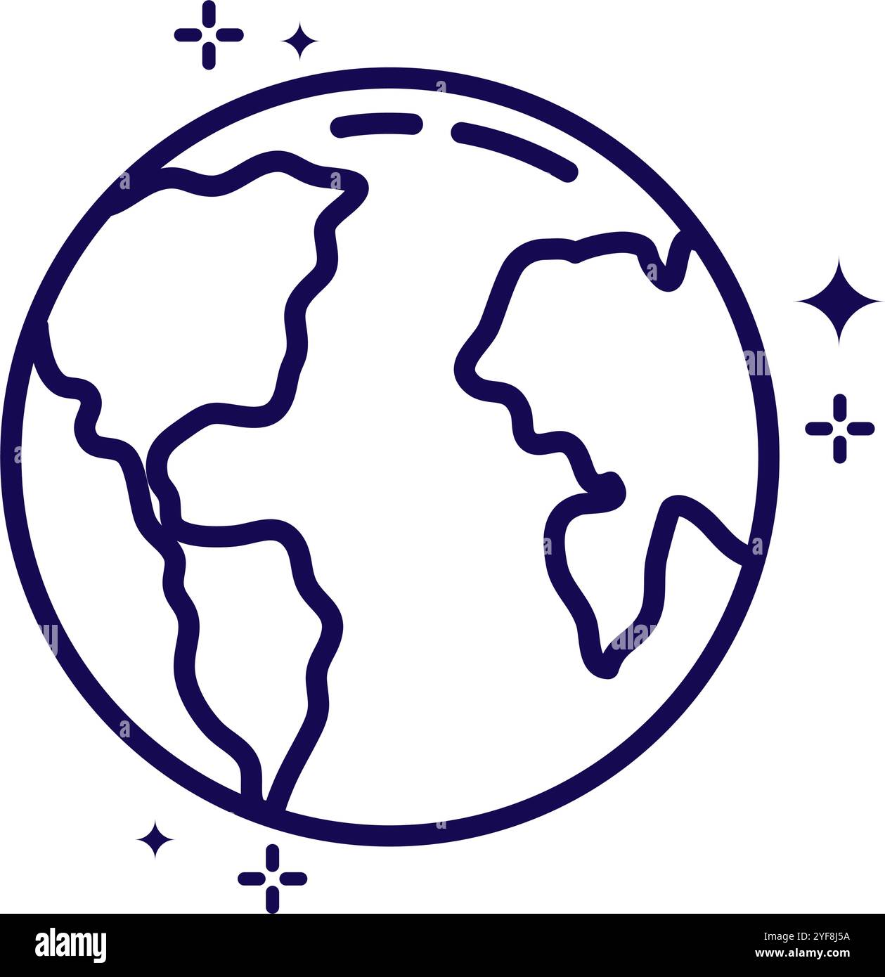 planet earth minimalist space exploration Stock Vector Image & Art - Alamy