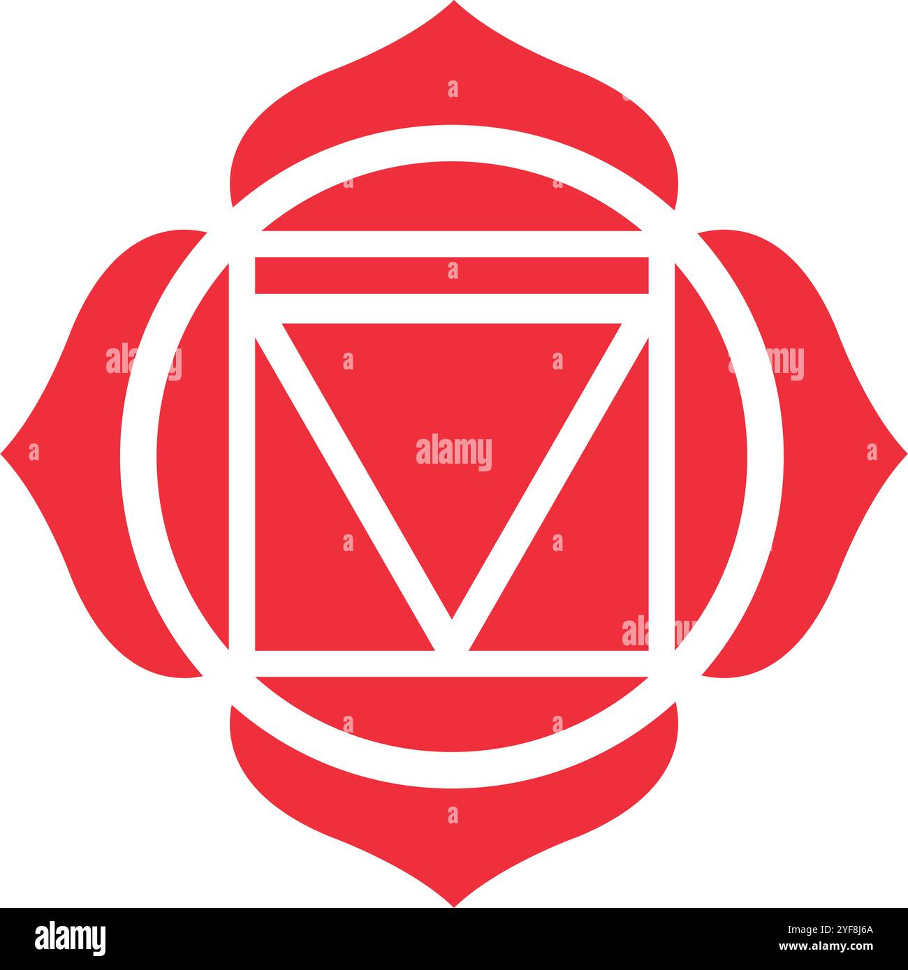 Root chakra vector Stock Vector Images - Alamy
