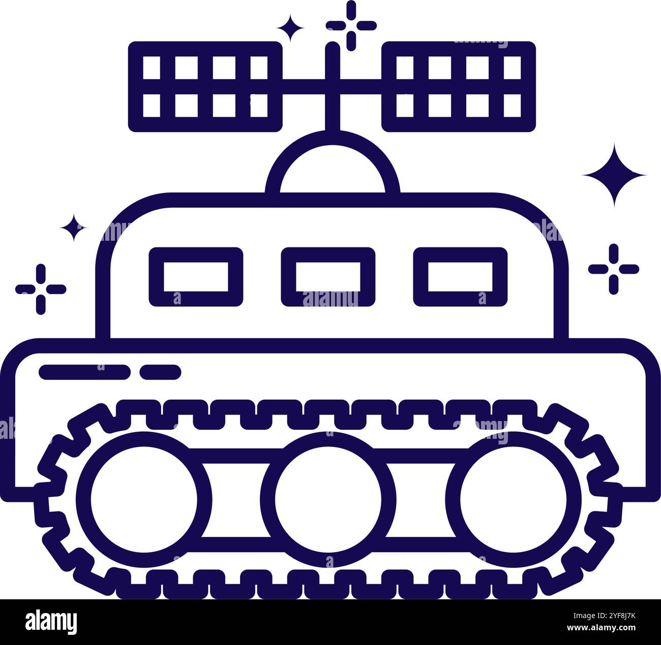 Lunar roving vehicle Stock Vector Images - Alamy