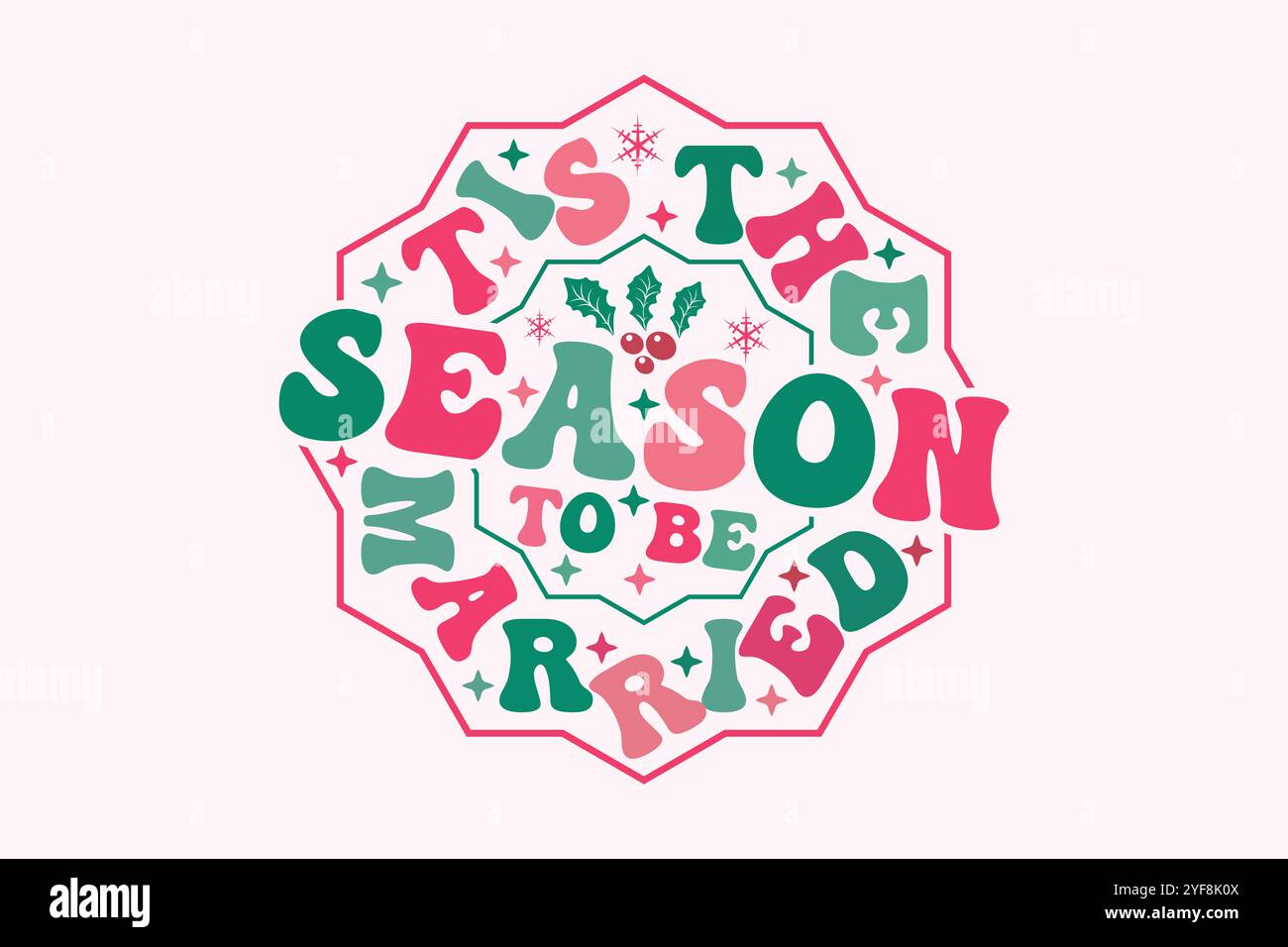 Merry t shirt Stock Vector Images - Alamy