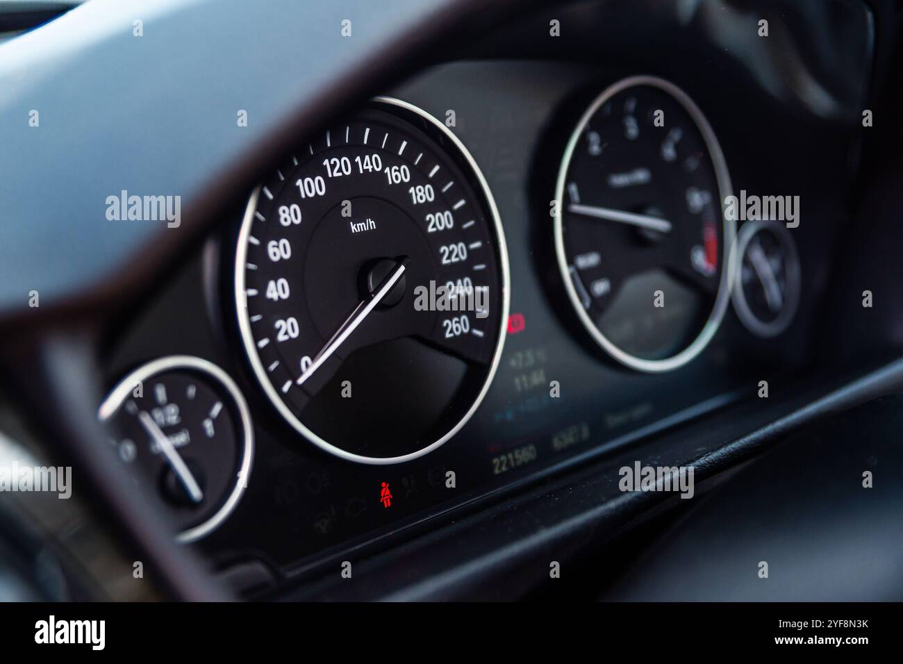 Black metallic sedan BMW 3-Series 320 F30 Twin Power Turbo, luxury car ...