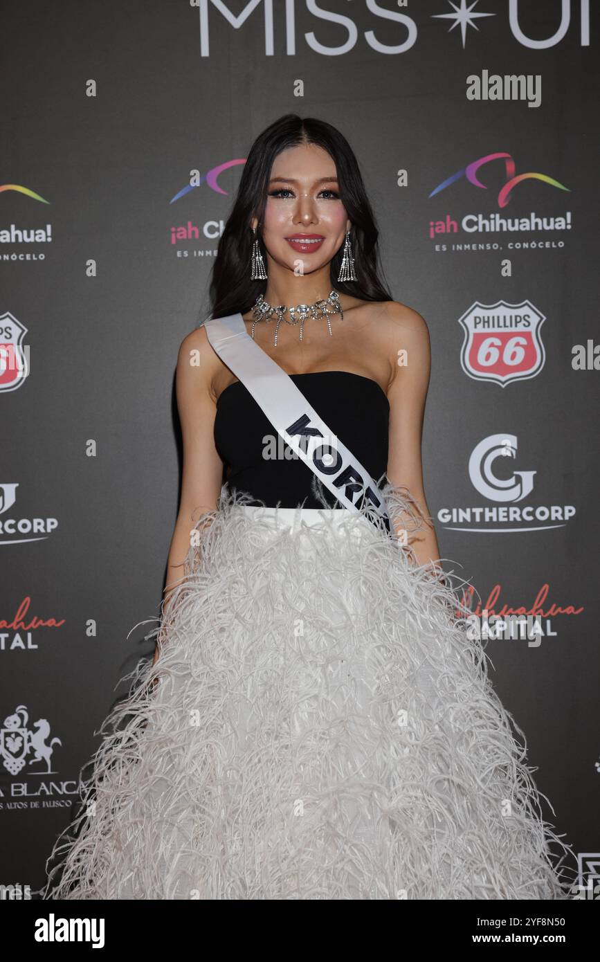 November 1, 2024, Mexico City, Ciudad de Mexico, Mexico: Miss Korea ...