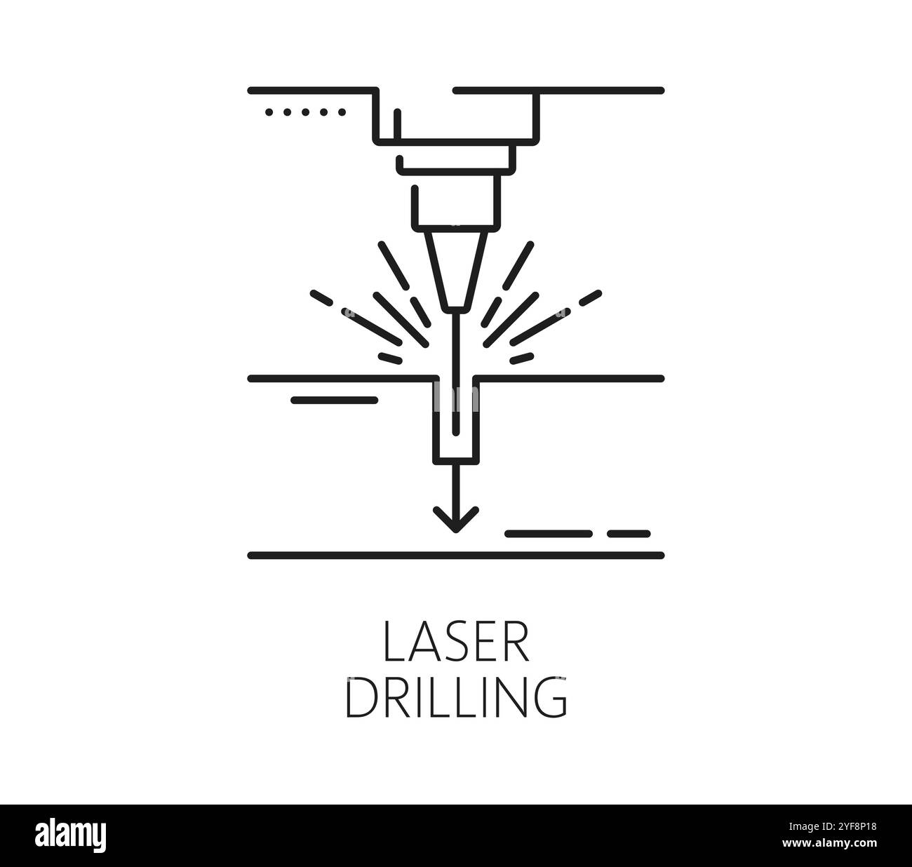 Laser marking machine Stock Vector Images - Alamy