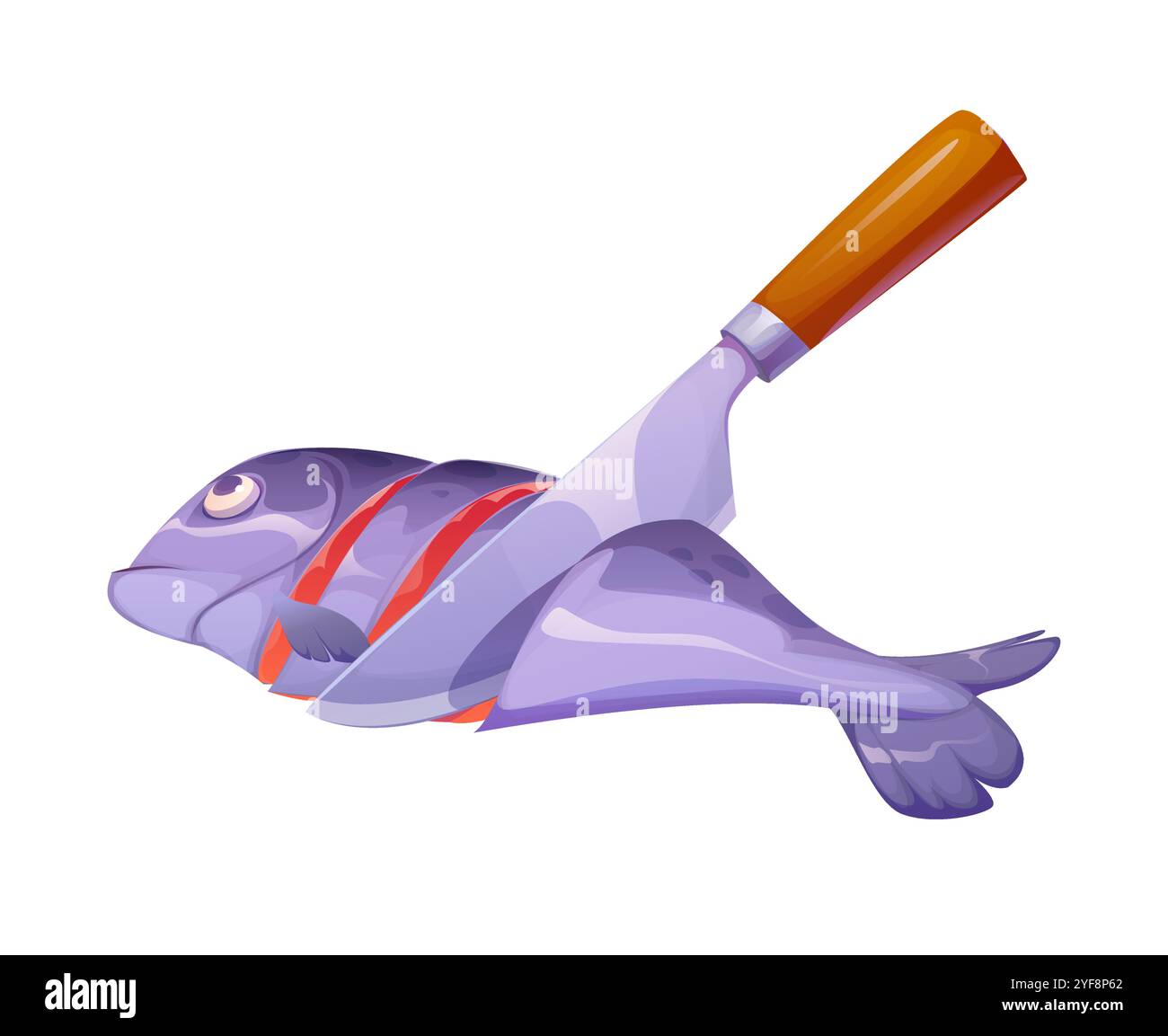 Fish butchery Cut Out Stock Images & Pictures - Alamy