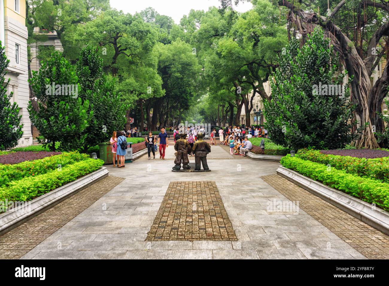 Shamian island cityscape hi-res stock photography and images - Alamy