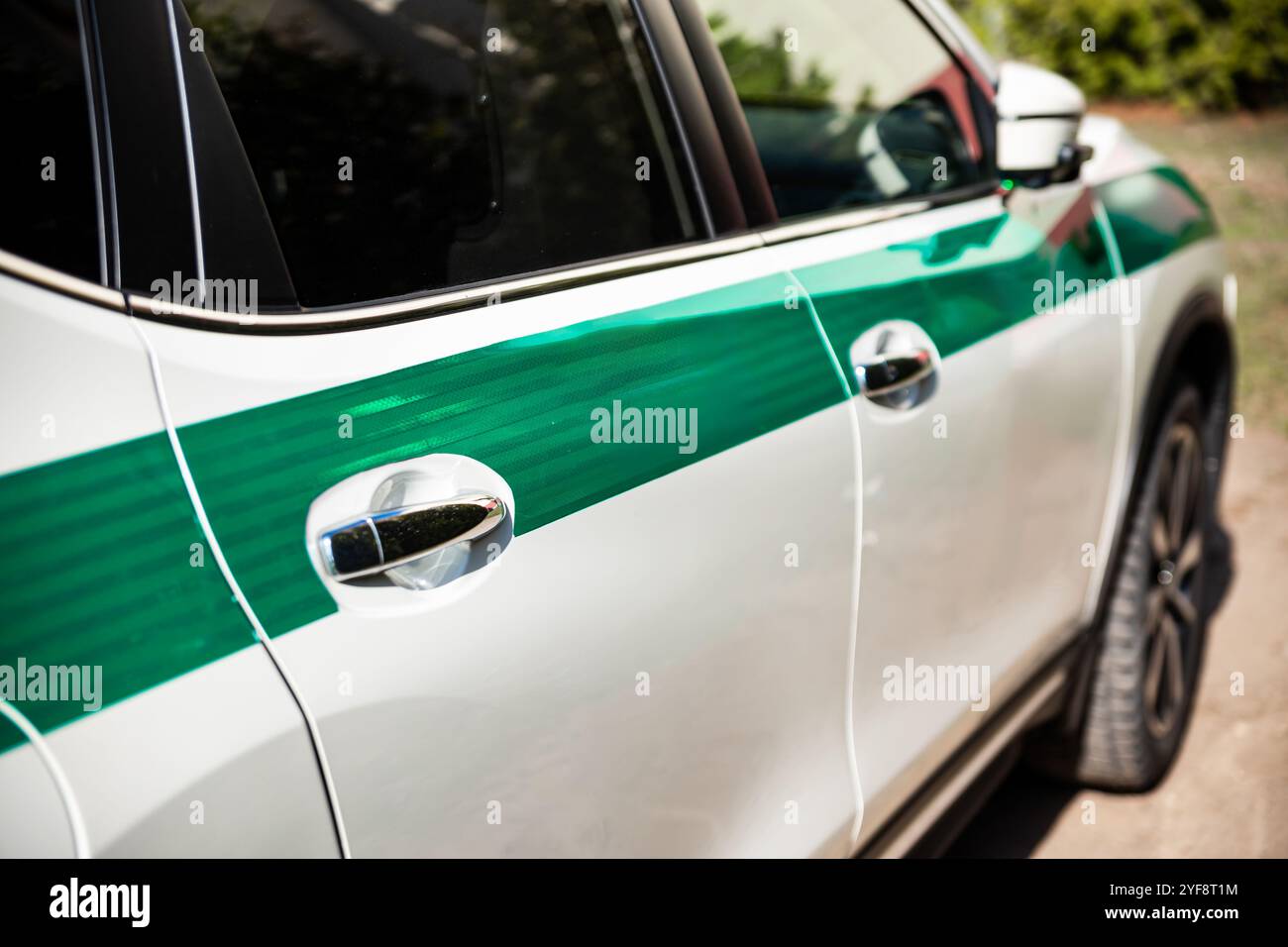 Close up police car night hi-res stock photography and images - Alamy