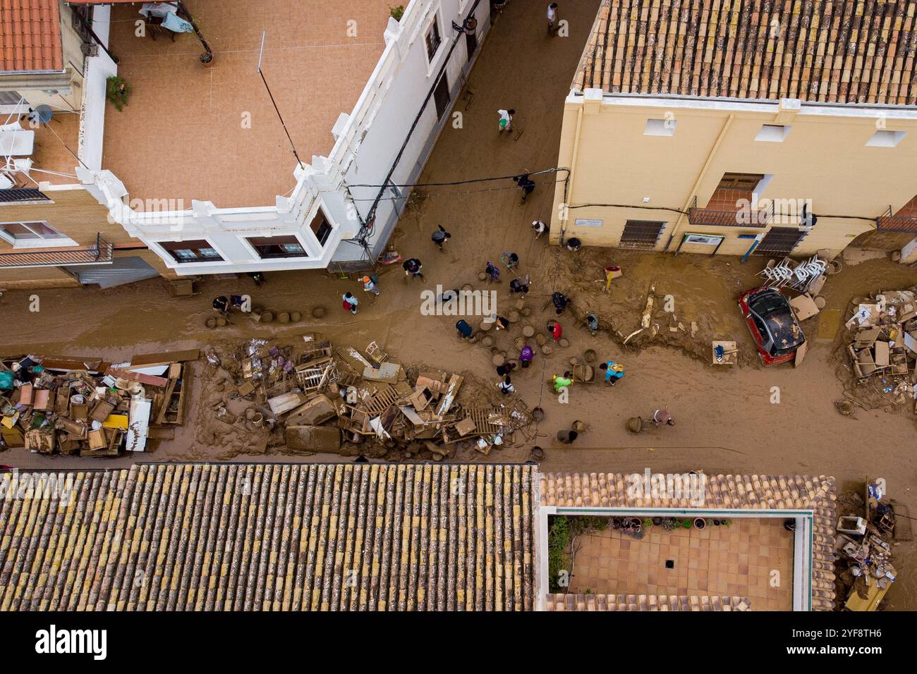 Spain floods 2024 aerial hi-res stock photography and images - Alamy
