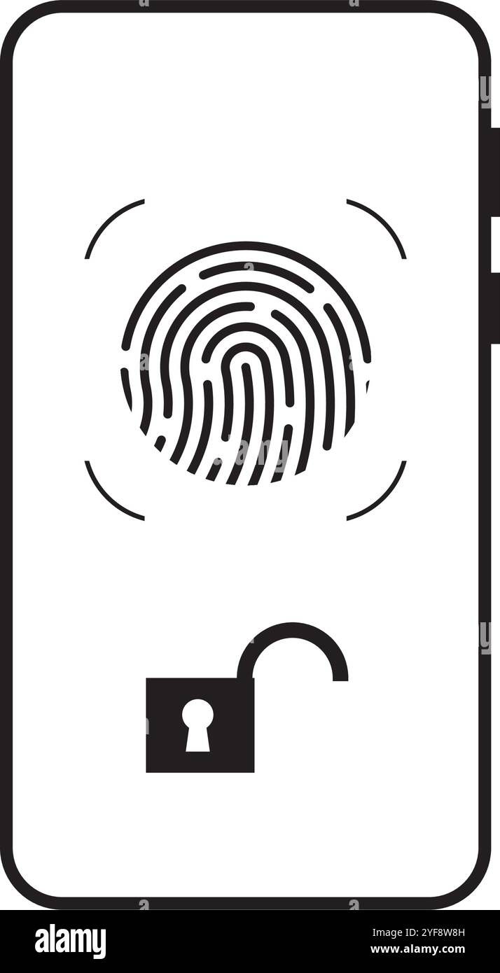 Fingerprint scanner smartphone security. Secure your phone with a ...