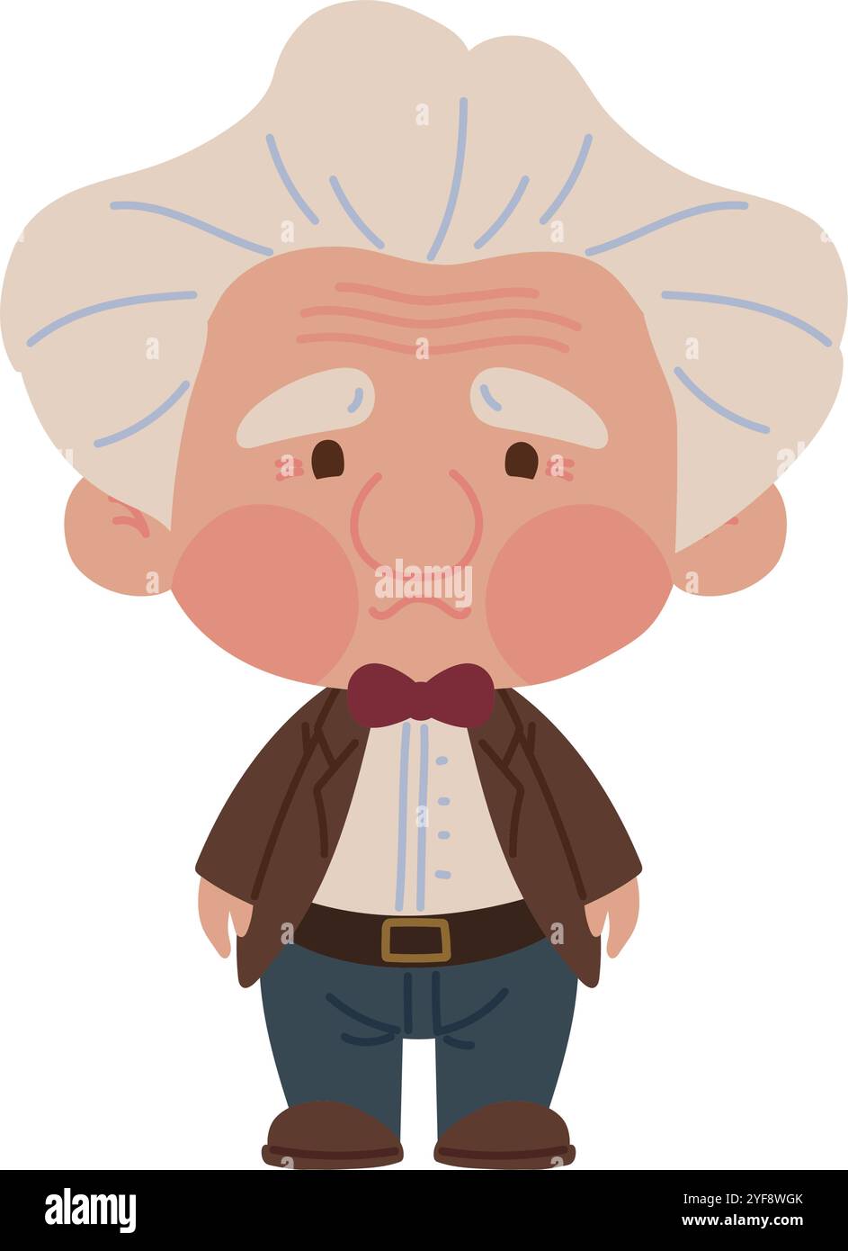 old scientist character cartoon Stock Vector Image & Art - Alamy