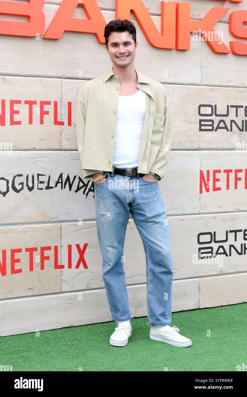 Chase Stokes at arrivals for POGUELANDIA Netflix And Outer Banks Immersive Fan And Music ...