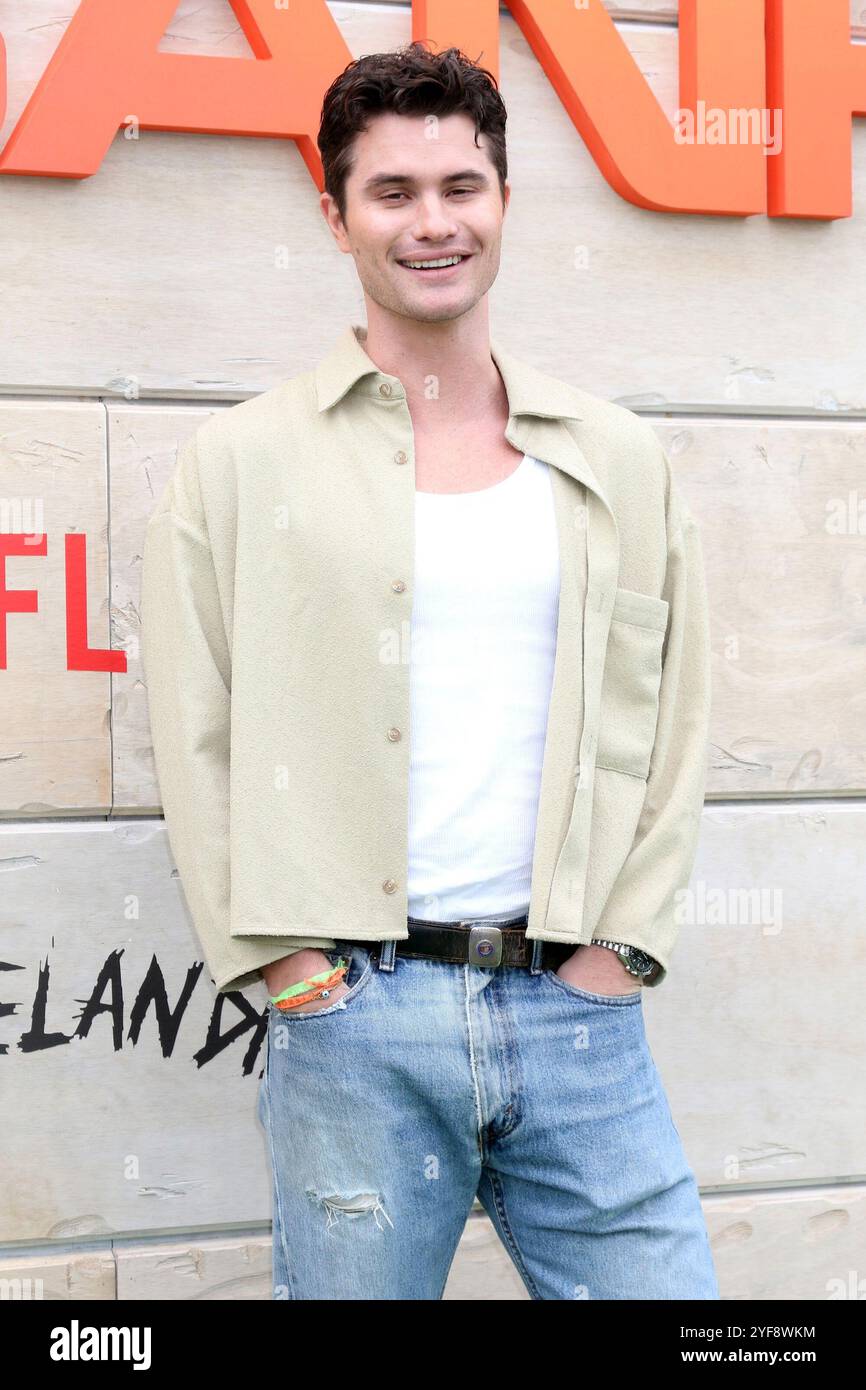 Chase Stokes at arrivals for POGUELANDIA Netflix And Outer Banks Immersive Fan And Music ...