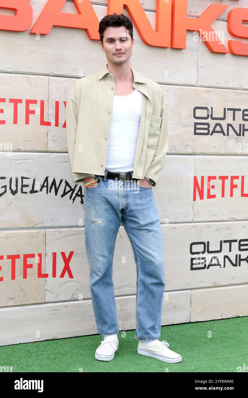 Chase Stokes at arrivals for POGUELANDIA Netflix And Outer Banks Immersive Fan And Music ...