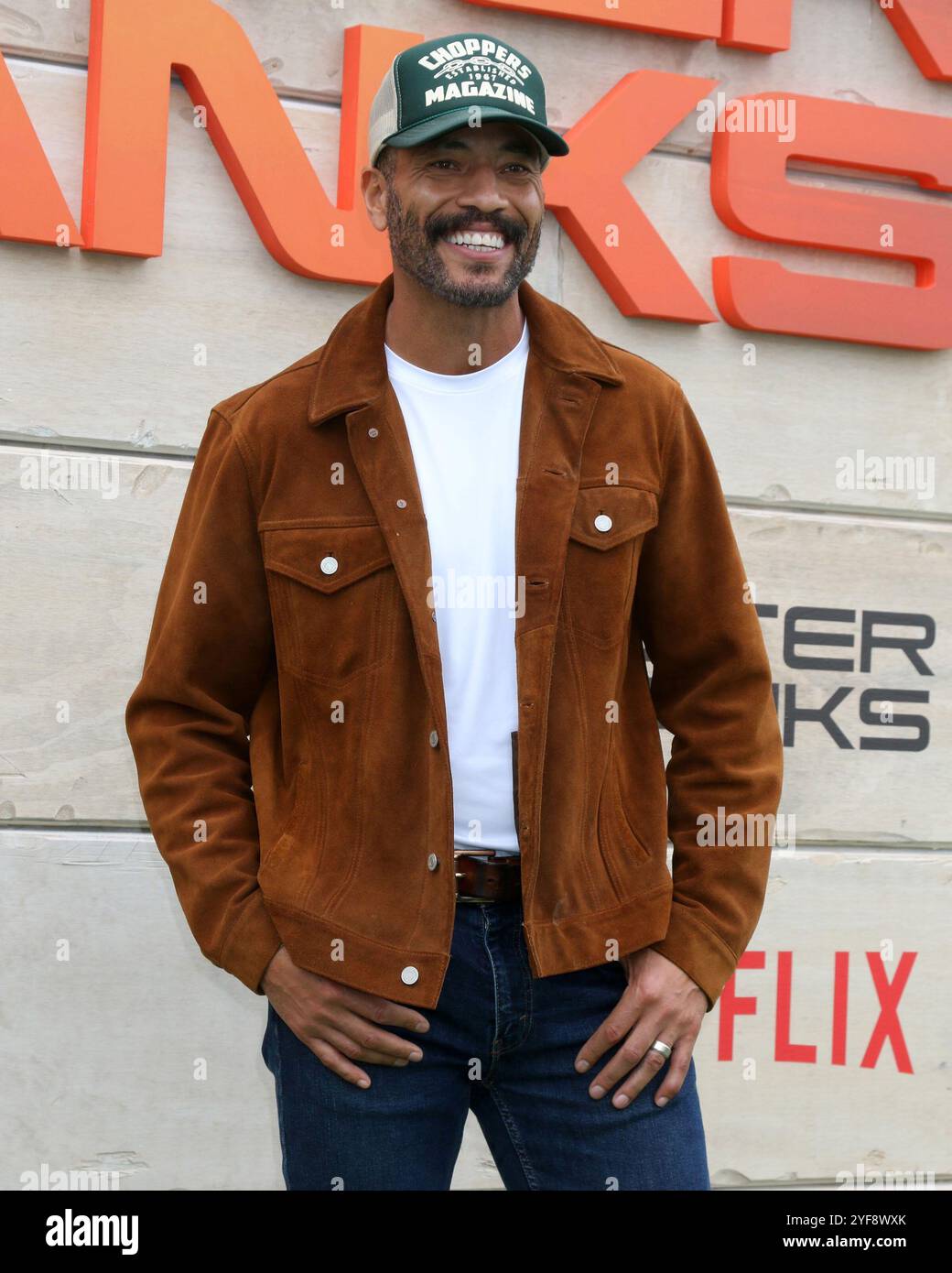 Marland Burke at arrivals for POGUELANDIA Netflix And Outer Banks Immersive Fan And Music ...