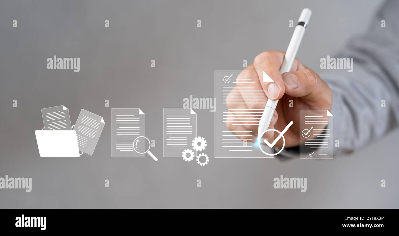 Concept checklist online survey business Efficient document form ...