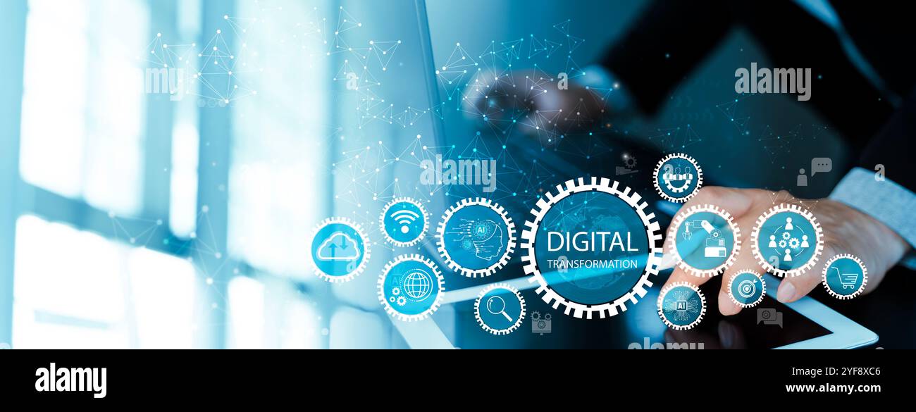 Digital transformation Ai technology strategy, IoT, Artificial ...