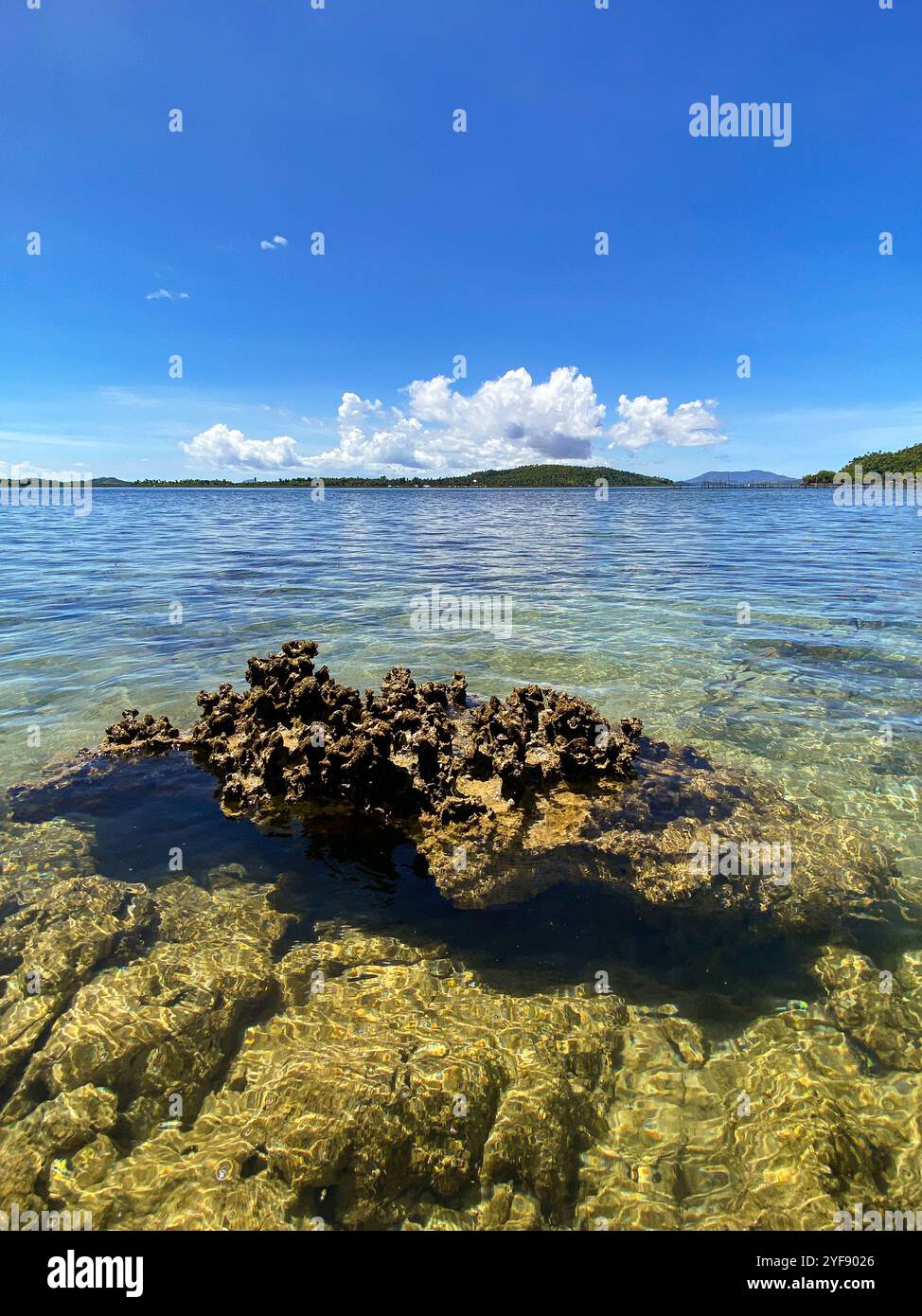 Tinago island turquoise water surface hi-res stock photography and ...