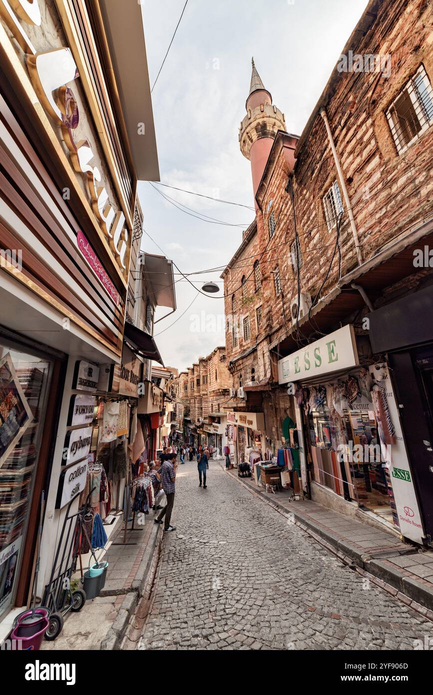 Narrow street turkish town hi-res stock photography and images - Alamy