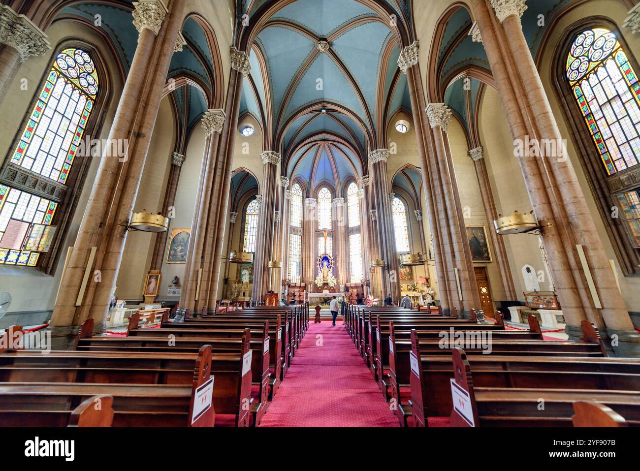 Interior of Church of St. Anthony of Padua, Istanbul, Turkey Stock ...