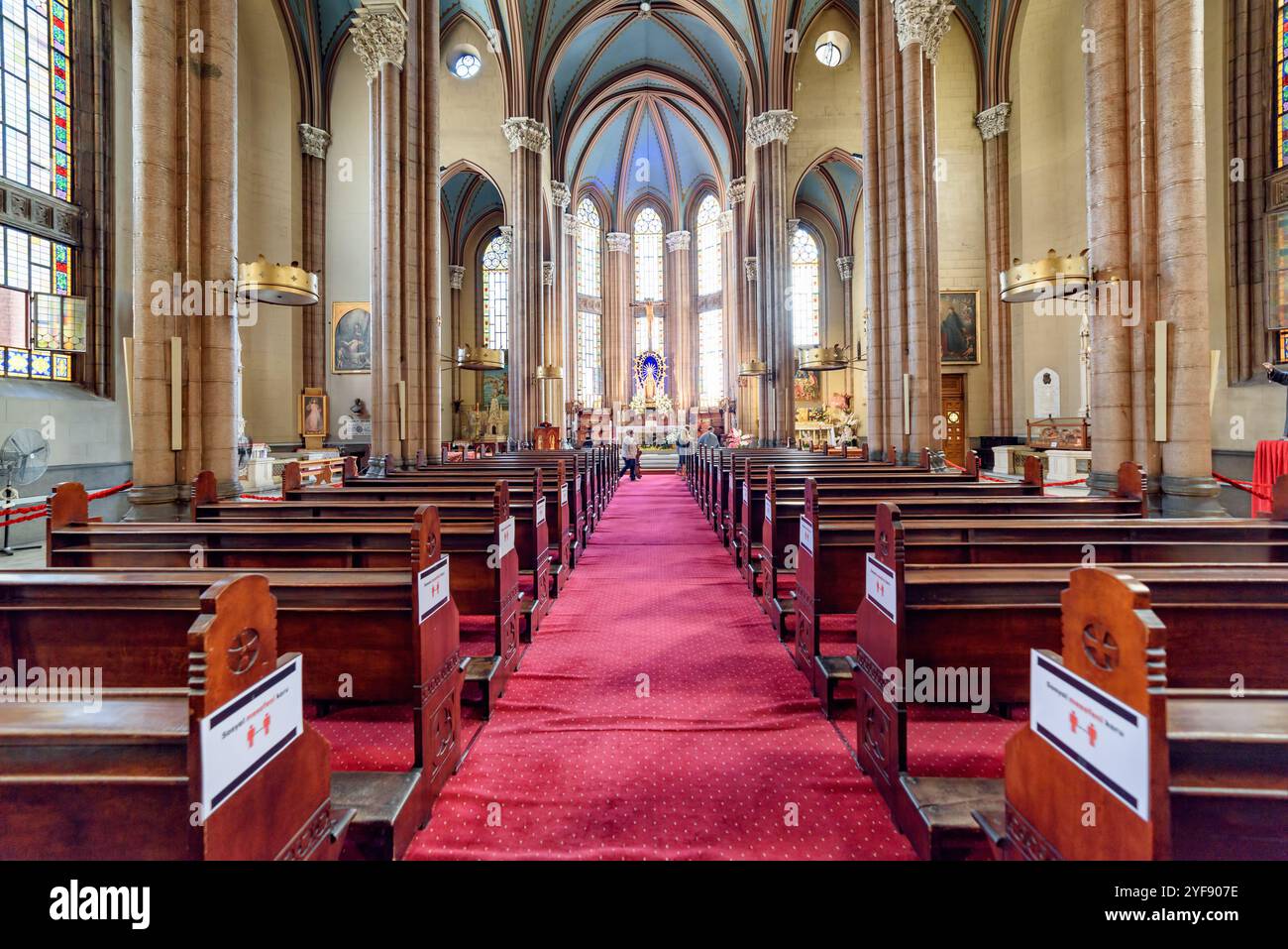 Interior of Church of St. Anthony of Padua, Istanbul, Turkey Stock ...