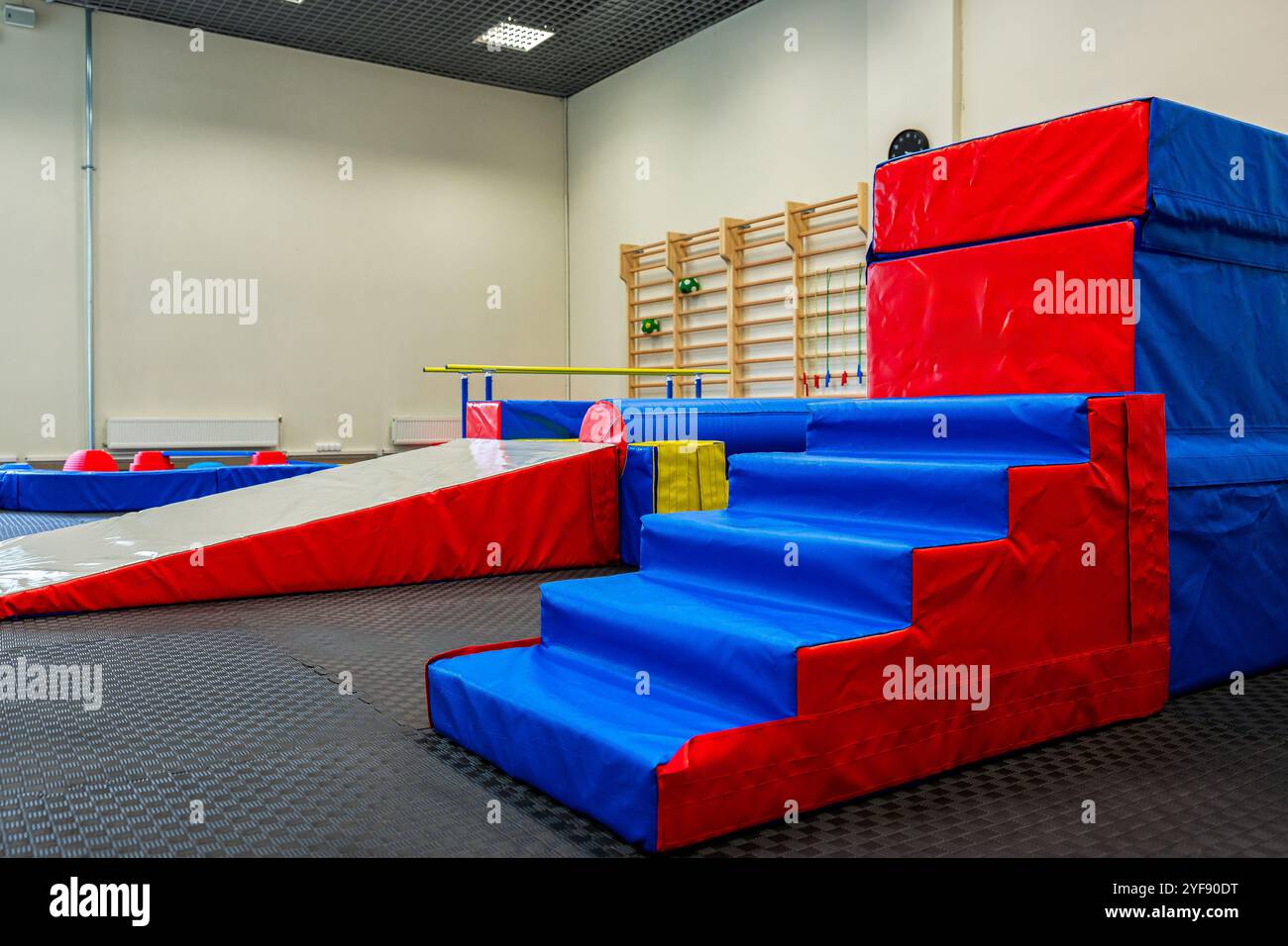 Dynamic Gym Setup for Kids: Colorful and Safe Equipment for Active ...