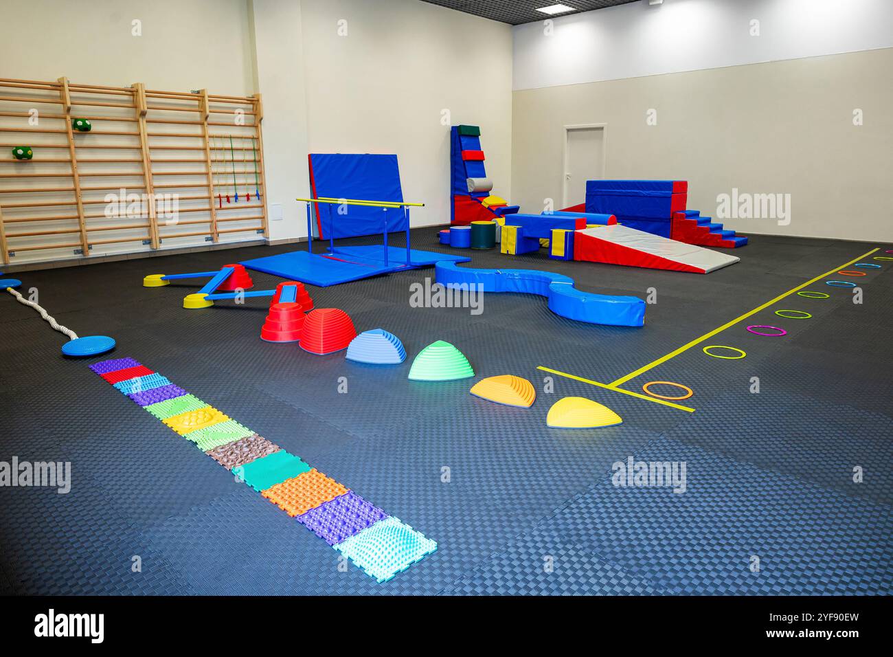 Vibrant Indoor Play Area: A Hub for Kids' Physical Development and Fun ...