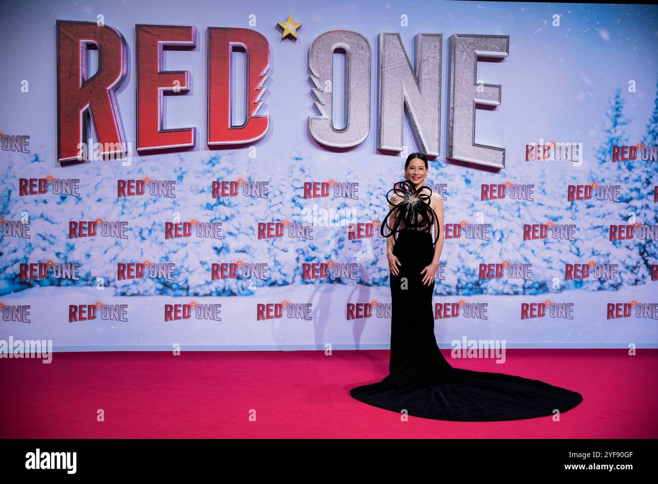 Berlin, Germany. 03rd Nov, 2024. Lucy Liu, actress, comes to the UCI ...