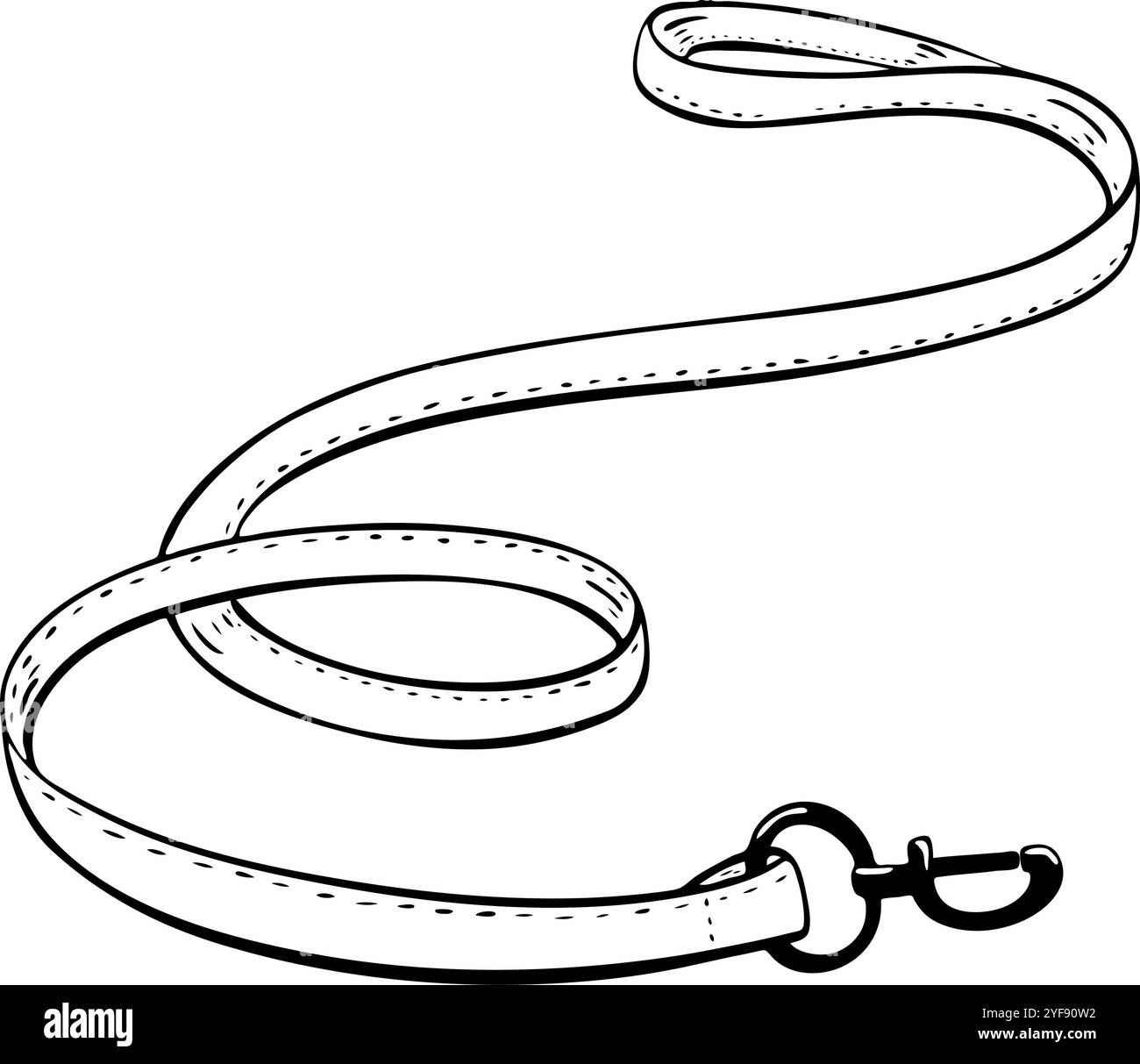 Discover this stylish dog leash, the perfect accessory for pet walking ...