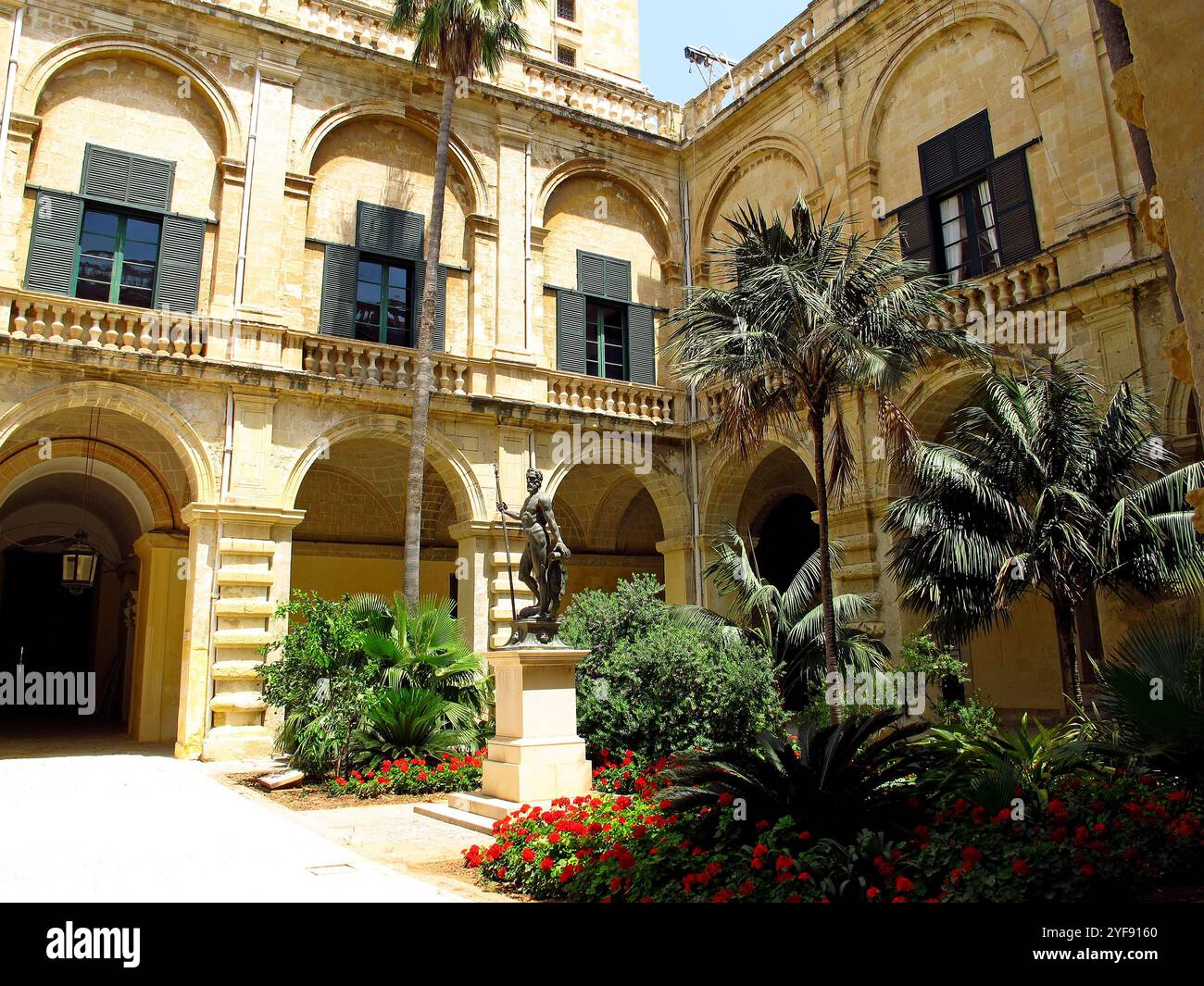 Grand Master's Palace in Valletta, Malta Stock Photo - Alamy