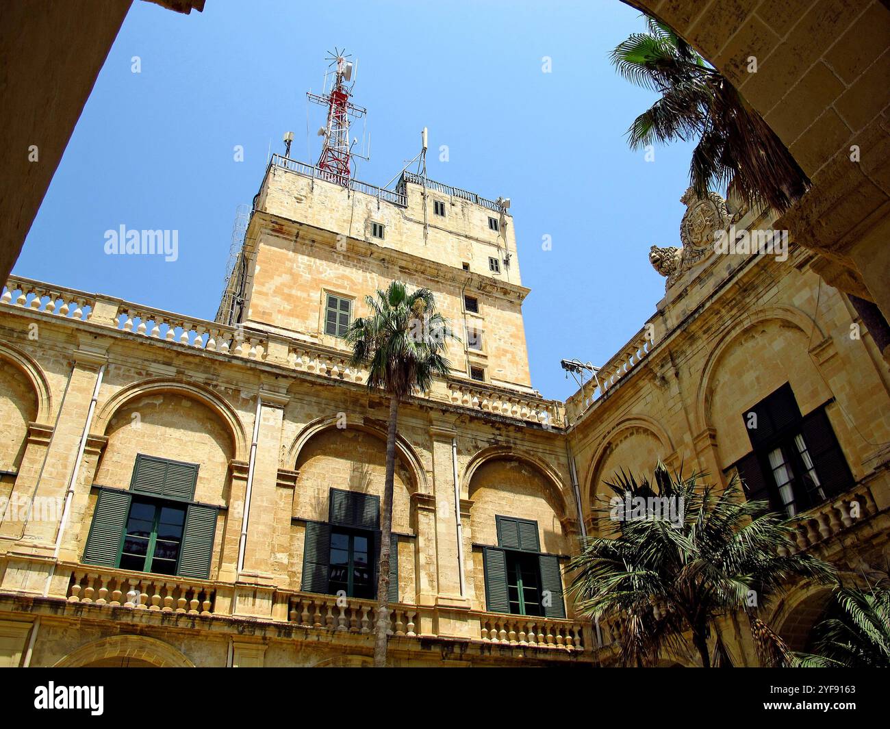 Grand Master's Palace in Valletta, Malta Stock Photo - Alamy