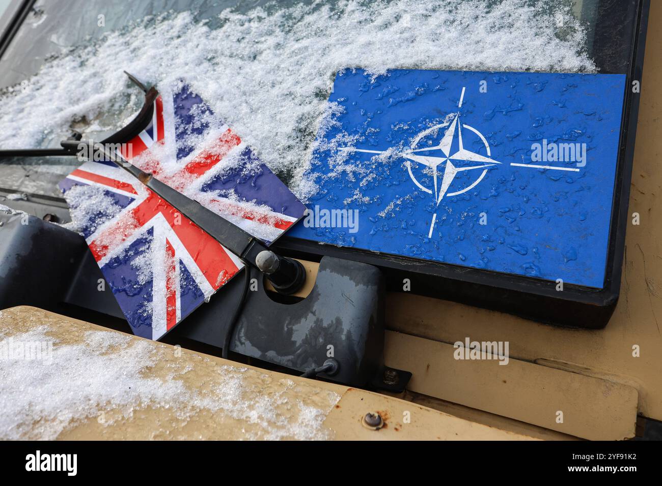 Military equipment made by Great Britain and NATO captured by Russian ...